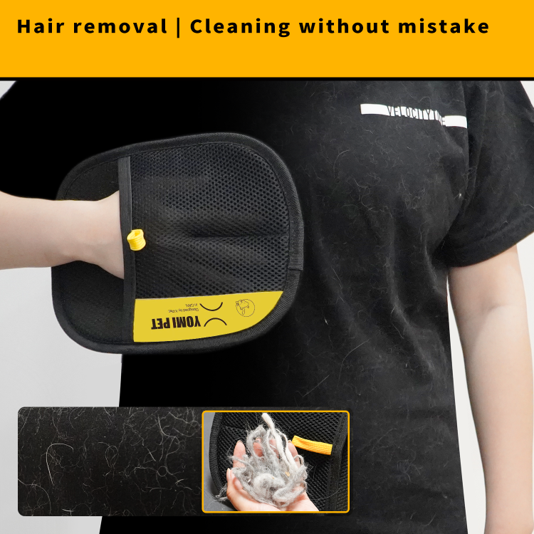 Effortlessly Remove Pet Hair with Innovative Cleaning Gloves for a Fur ...